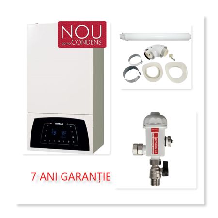 Centrala termica condensatie Motan Condens Plus 100 - 25 kw fabricat in ...